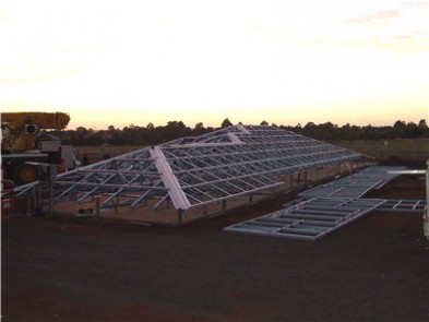 Roof Lifting - Custom Steel Frames